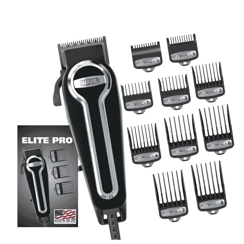 Wahl USA Elite Pro High-Performance Corded for Men –Model 79602M - Skin ...